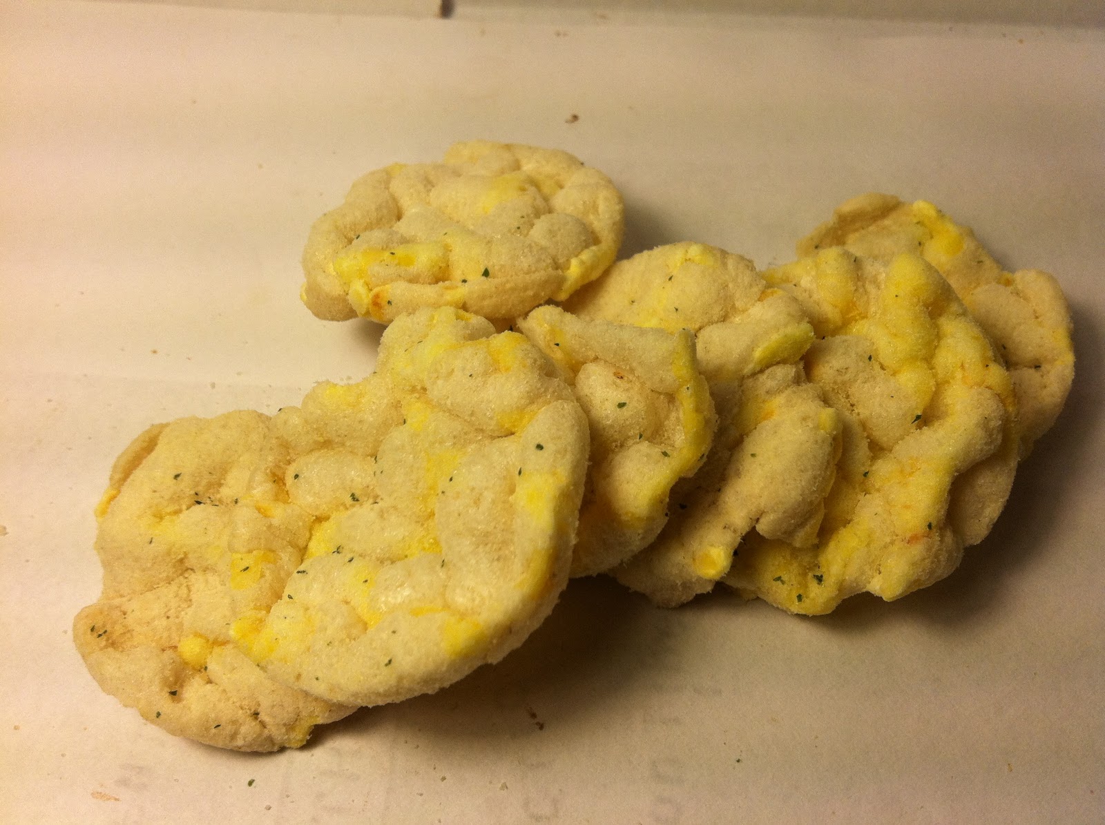 Crazy Food Dude: Review: Quaker Popped Sour Cream & Onion Rice Snacks