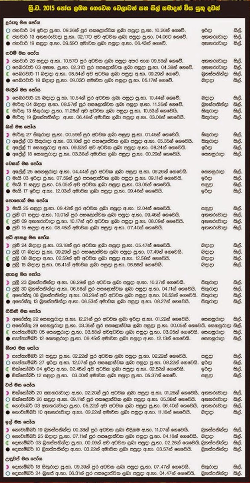 iplay: 2015 Panchanga Litha, Apa Litha,2015 Litha download