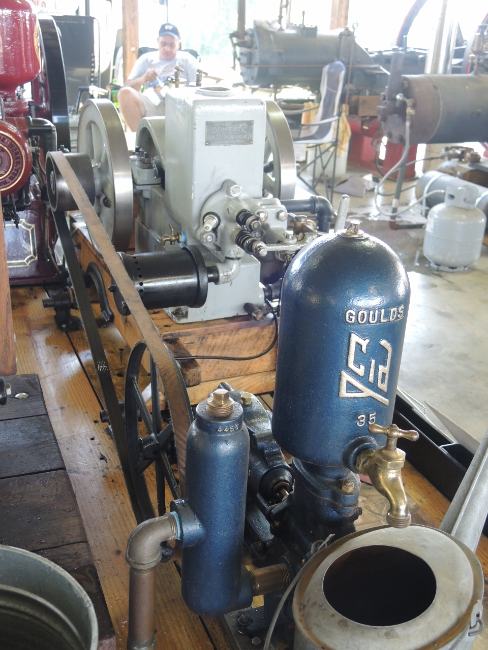The Iron Mule: 1 1/2 hp. Domestic Engine with Goulds Pump