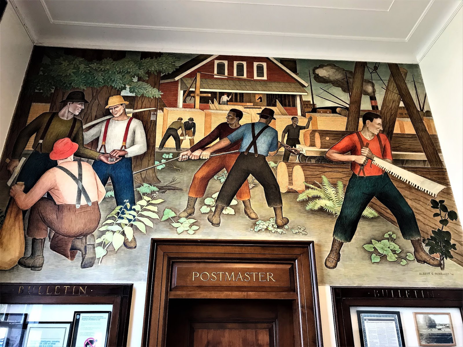 New Deal Post Office Art: 2020