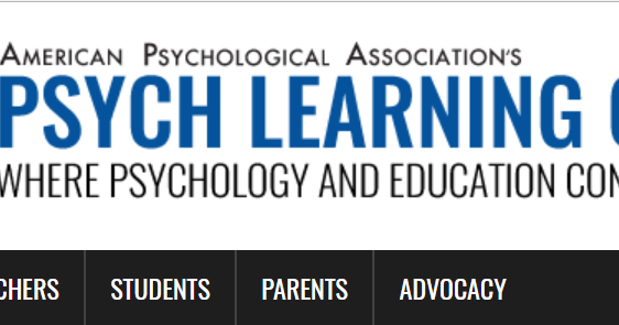 Teaching High School Psychology: APA Psych Learning Curve