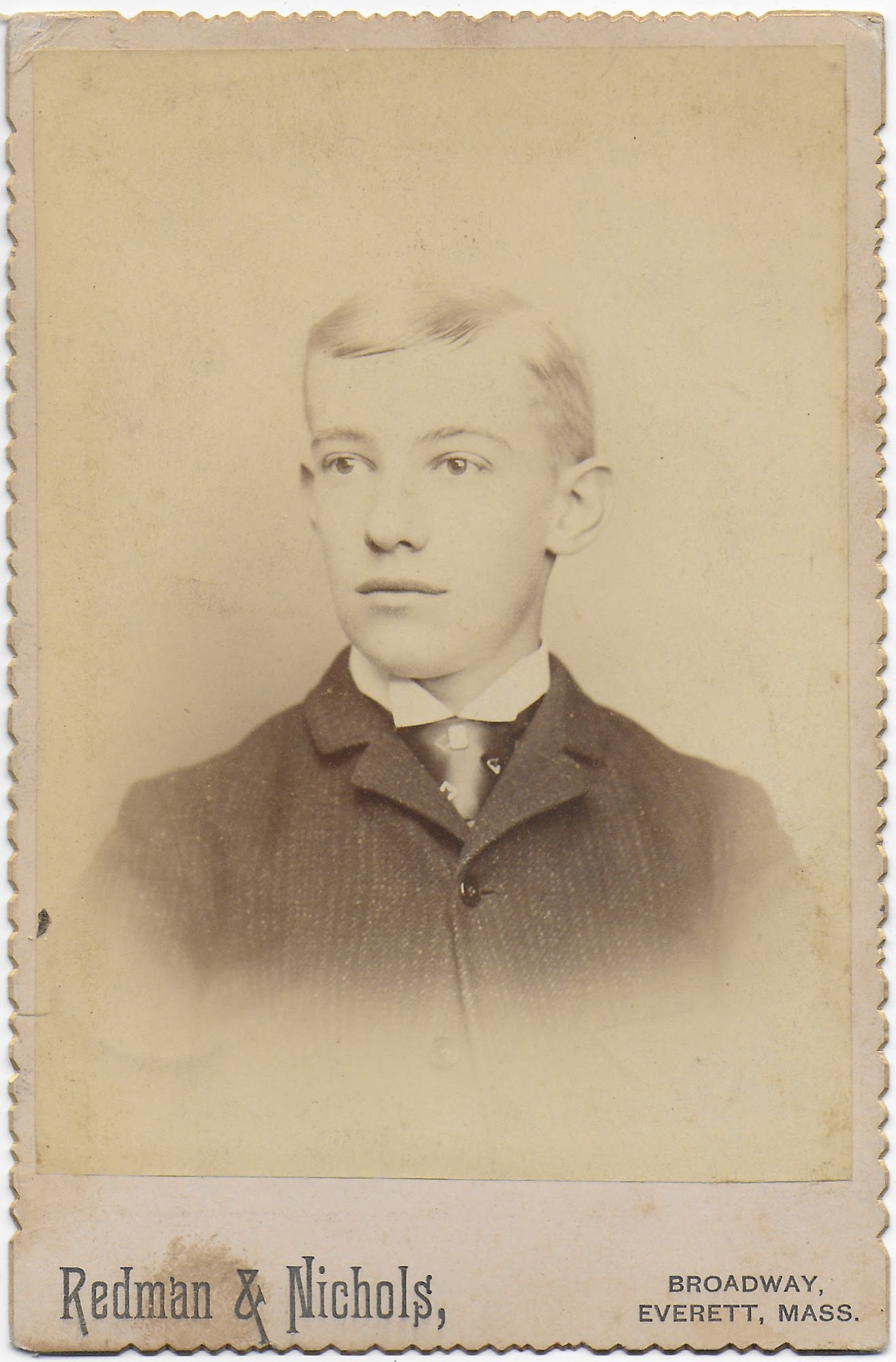 Heirlooms Reunited: Cabinet Photograph of Young Man IDed on reverse as ...
