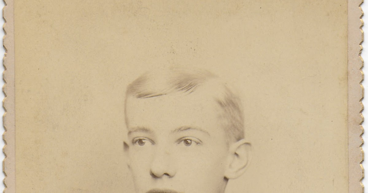 Heirlooms Reunited: Cabinet Photograph of Young Man IDed on reverse as ...