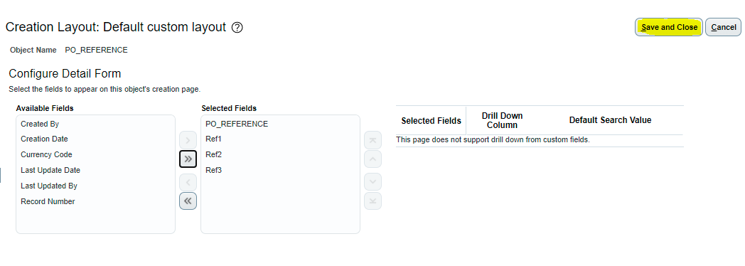 Oracle Application Oracle Fusion Application Composer How To Create A Custom Object And Page