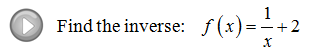 OpenAlgebra.com: Free Algebra Study Guide & Video Tutorials: Inverse ...
