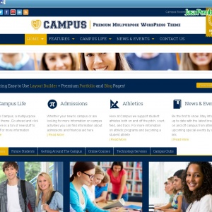 Template Website Sekolah atau Kampus