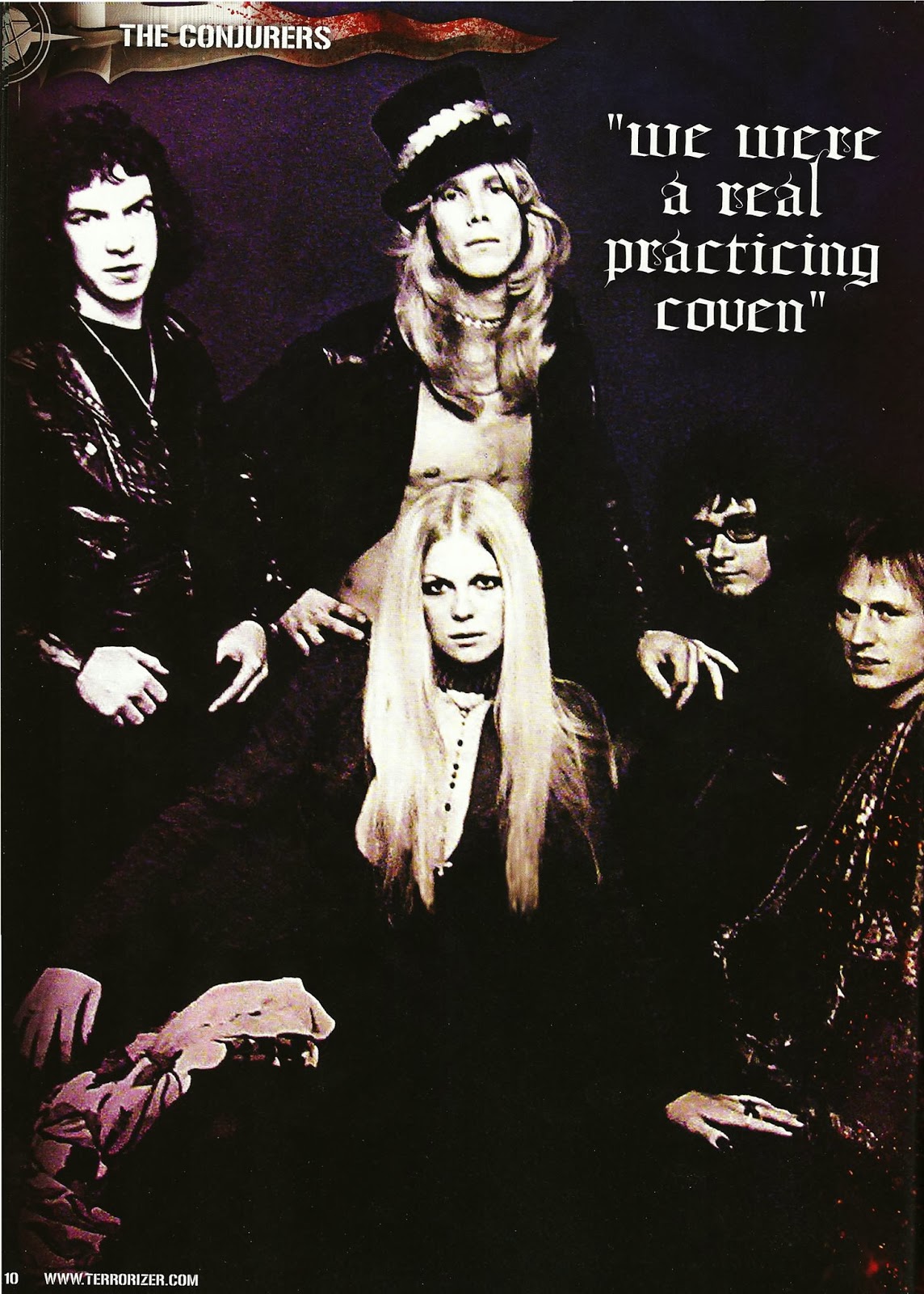 Media Funhouse: The "resurrected" pioneers of shock rock: Coven ...