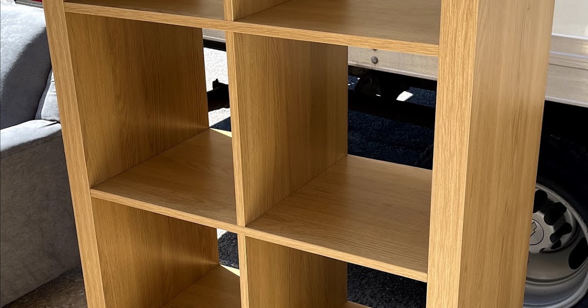 Uhuru Furniture & Collectibles: 2x4 Light Oak Cubby - $55 SOLD