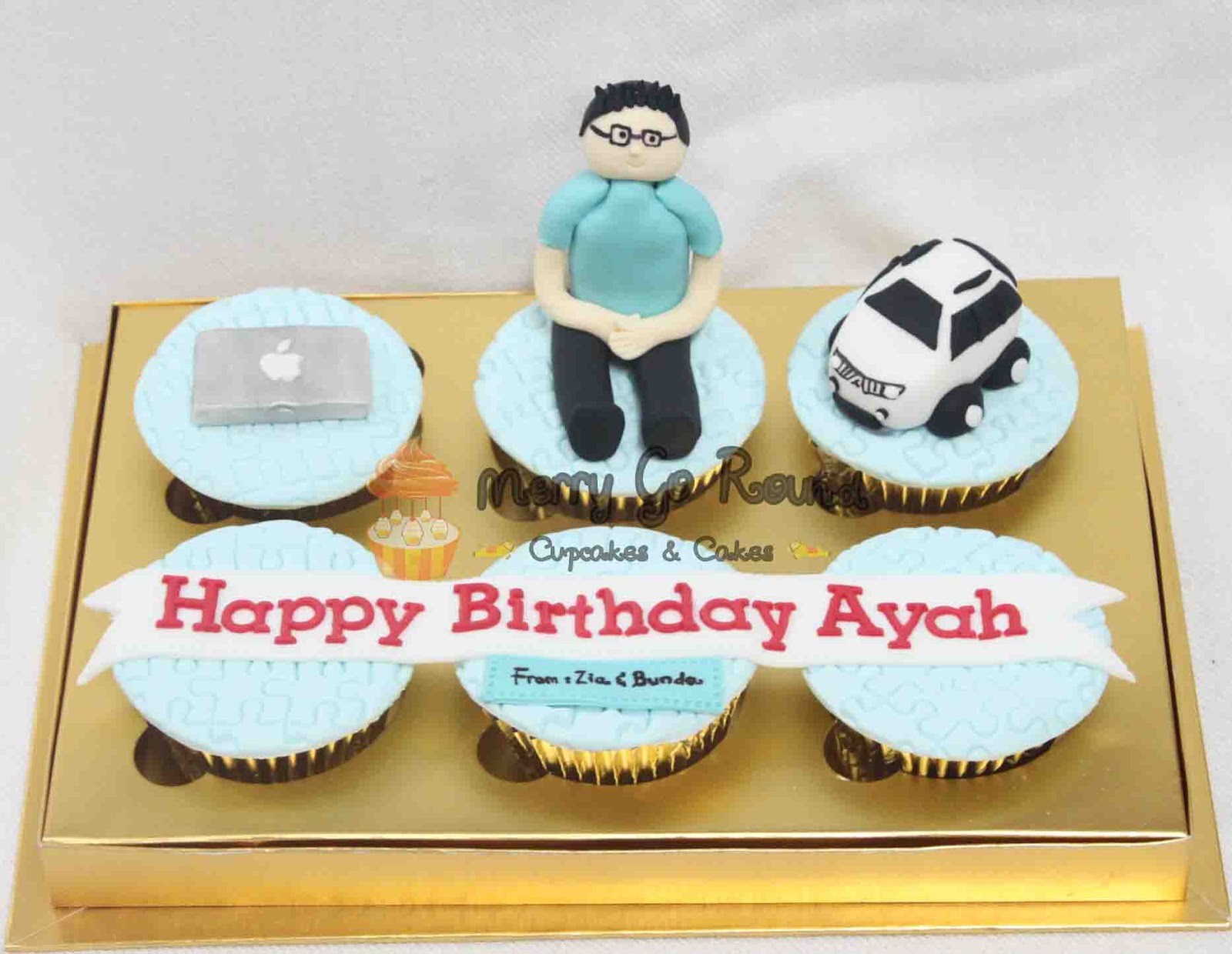 Merry Go Round - Cupcakes & Cakes: Assorted Cupcakes Design