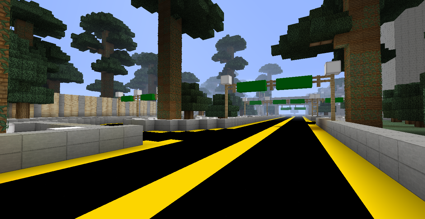 MODERN MINECRAFT : Highway Exit 1