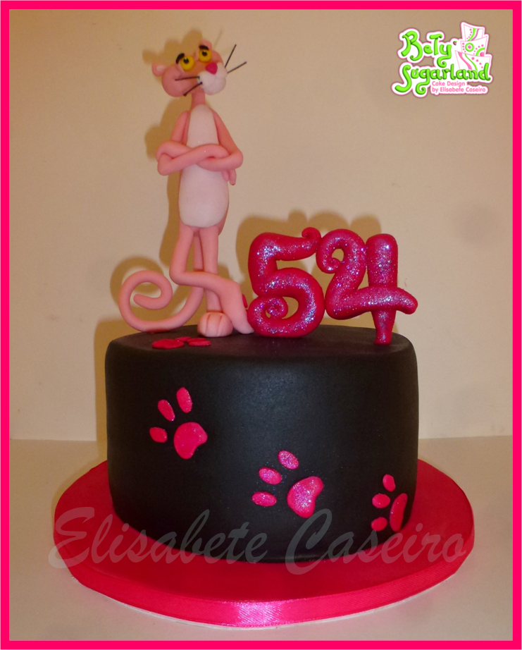 Bety' Sugarland - Cake Design by Elisabete Caseiro: Bolo da Pantera Cor ...