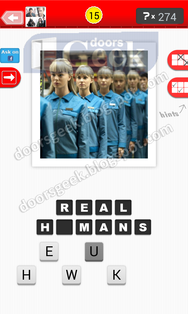 Guess the TV Show - Level 28-15 Answer ~ Doors Geek