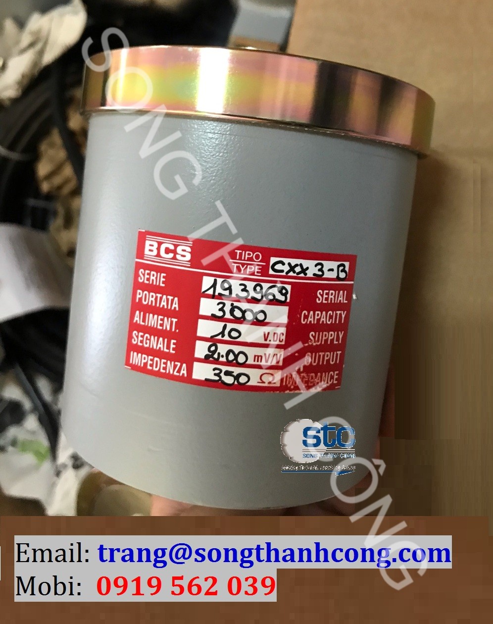 Mua bán thiết bị tự động: Load cells - CXX-3/B - BCS Vietnam - STC Vietnam