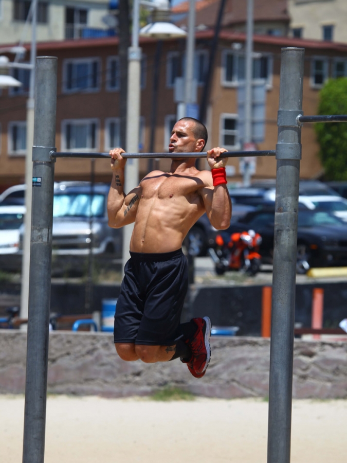 VJBrendan.com: Julien Greaux Working Out in Santa Monica