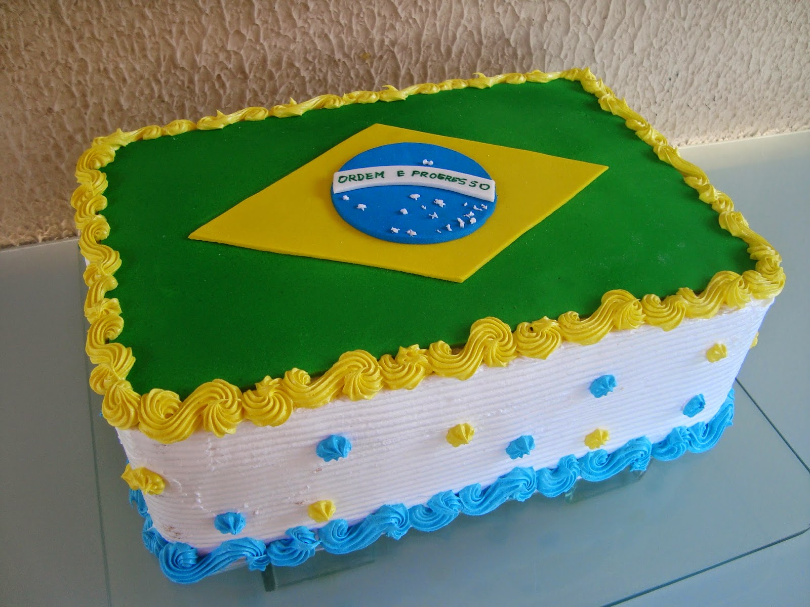 Orly Bolos Artísticos: Bolo do Brasil