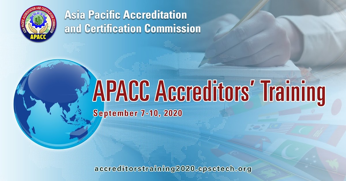 APACC conducts its first online Accreditors’ Training