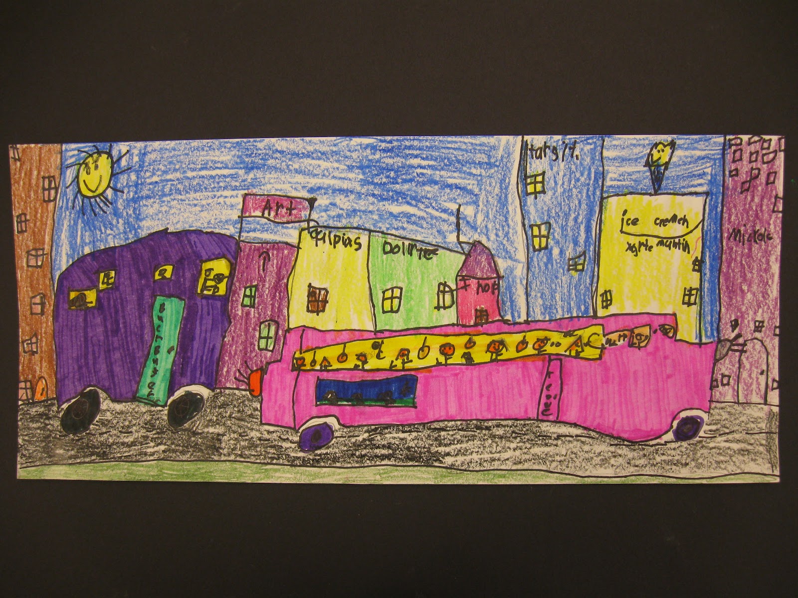 The Cavenaugh Gallery: First Grade Cityscapes