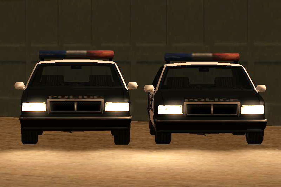 GTA San Andreas Vehicles: Police