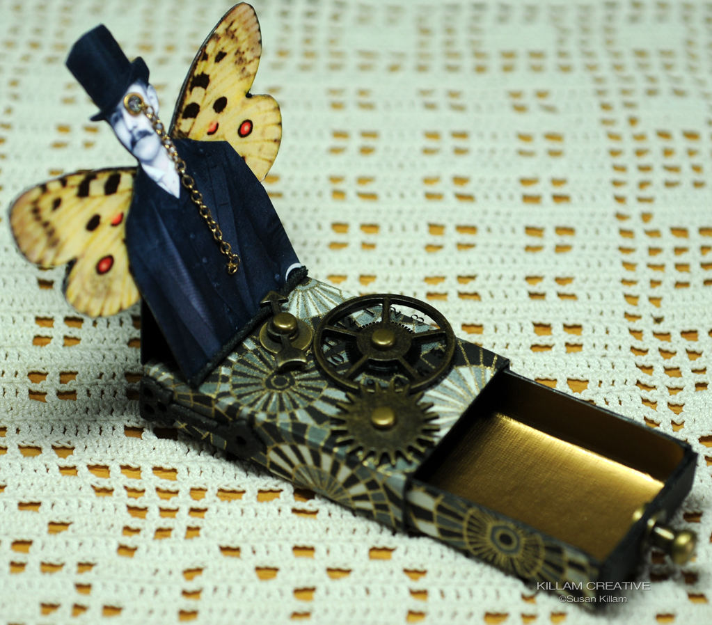 Killam Creative: Steampunk Altered Matchbox