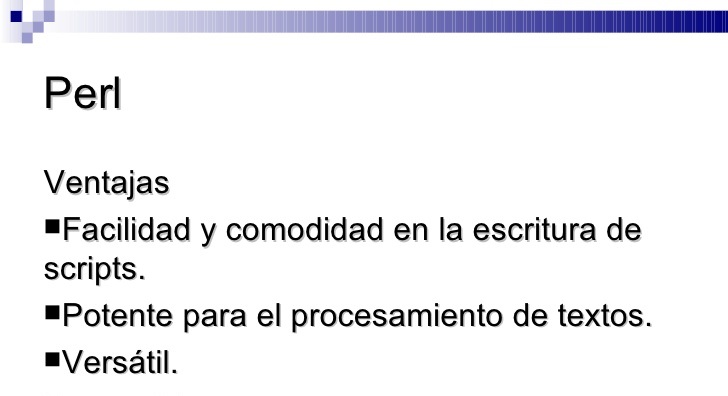 LENGUAJES DE PROGRAMACIÓN : PERL