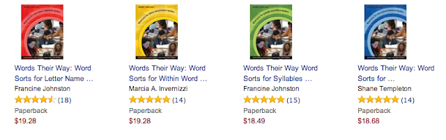 BigTime Literacy: Words Their Way: The 5 Day Plan