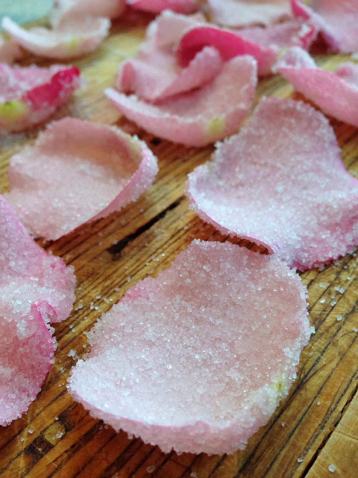 Claudie's Cakery: How To: Make Candied Rose Petals