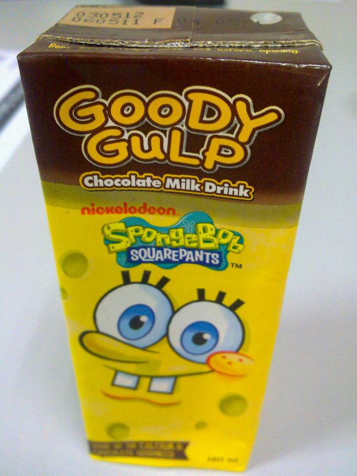 bunay's little corner: Goody Gulp Spongebob