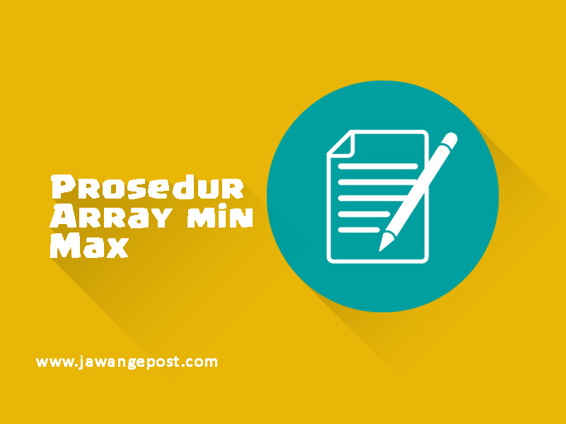 Membuat Prosedur Array Min Max Pada NetBeans Guru Design Membuat Prosedur Array Min Max Pada NetBeans Guru Design