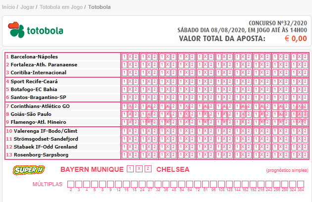 MÚLTIPLAS BASEADAS NO TOTOBOLA: sociedade
