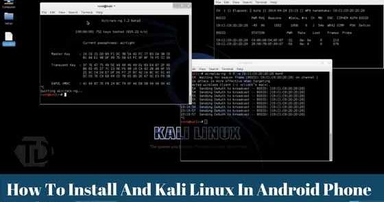 How To Install And Kali Linux In Android Phone - TrickyDad - Blog For ...