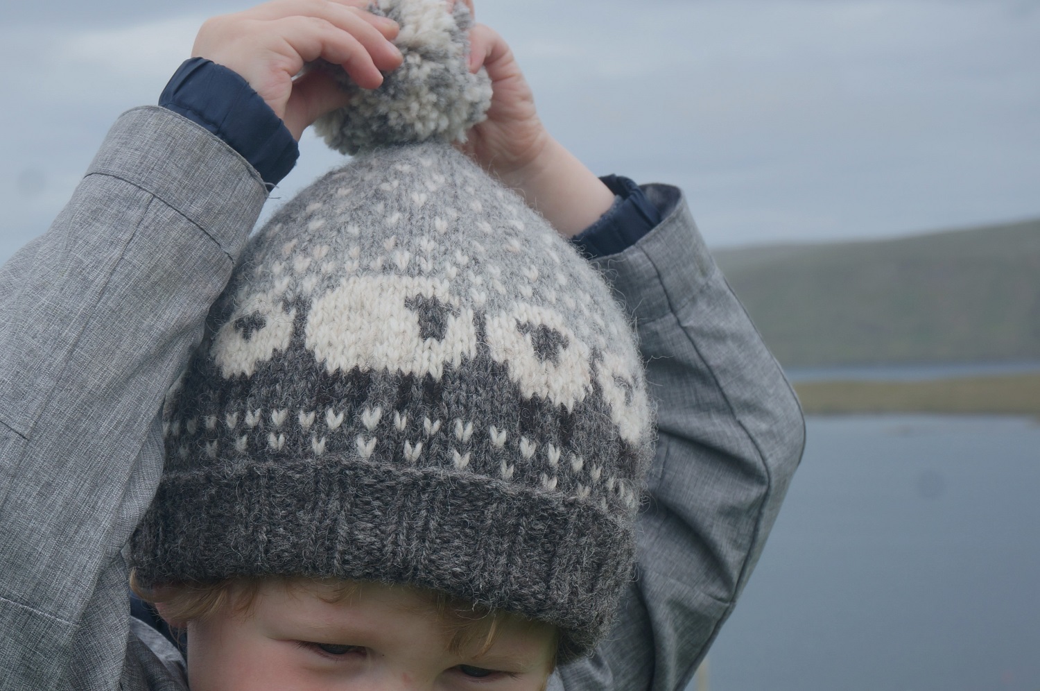 Donna Smith Designs: Bairns' Baa-ble hats