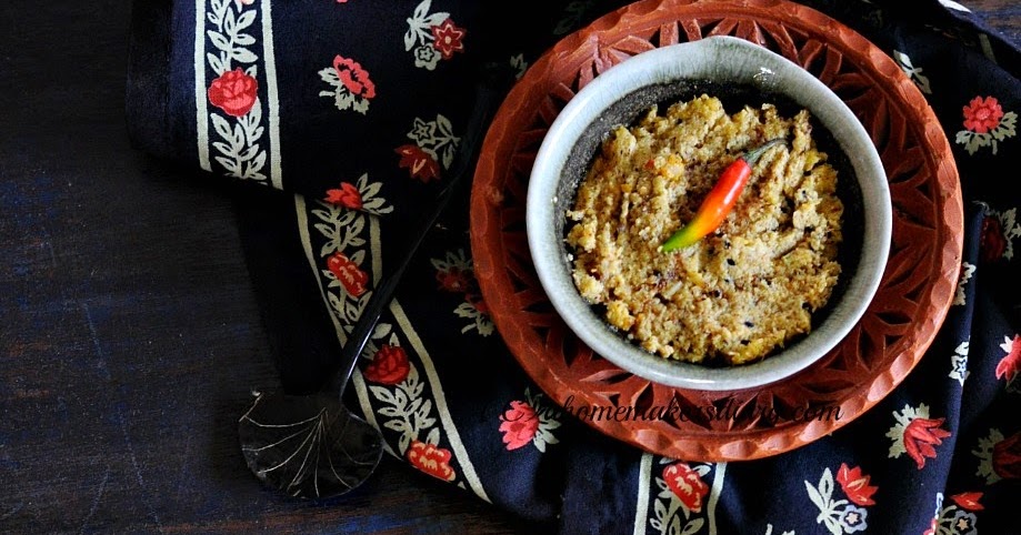 A Homemaker's Diary: Mulo Bata (Spicy Radish Paste Relish)