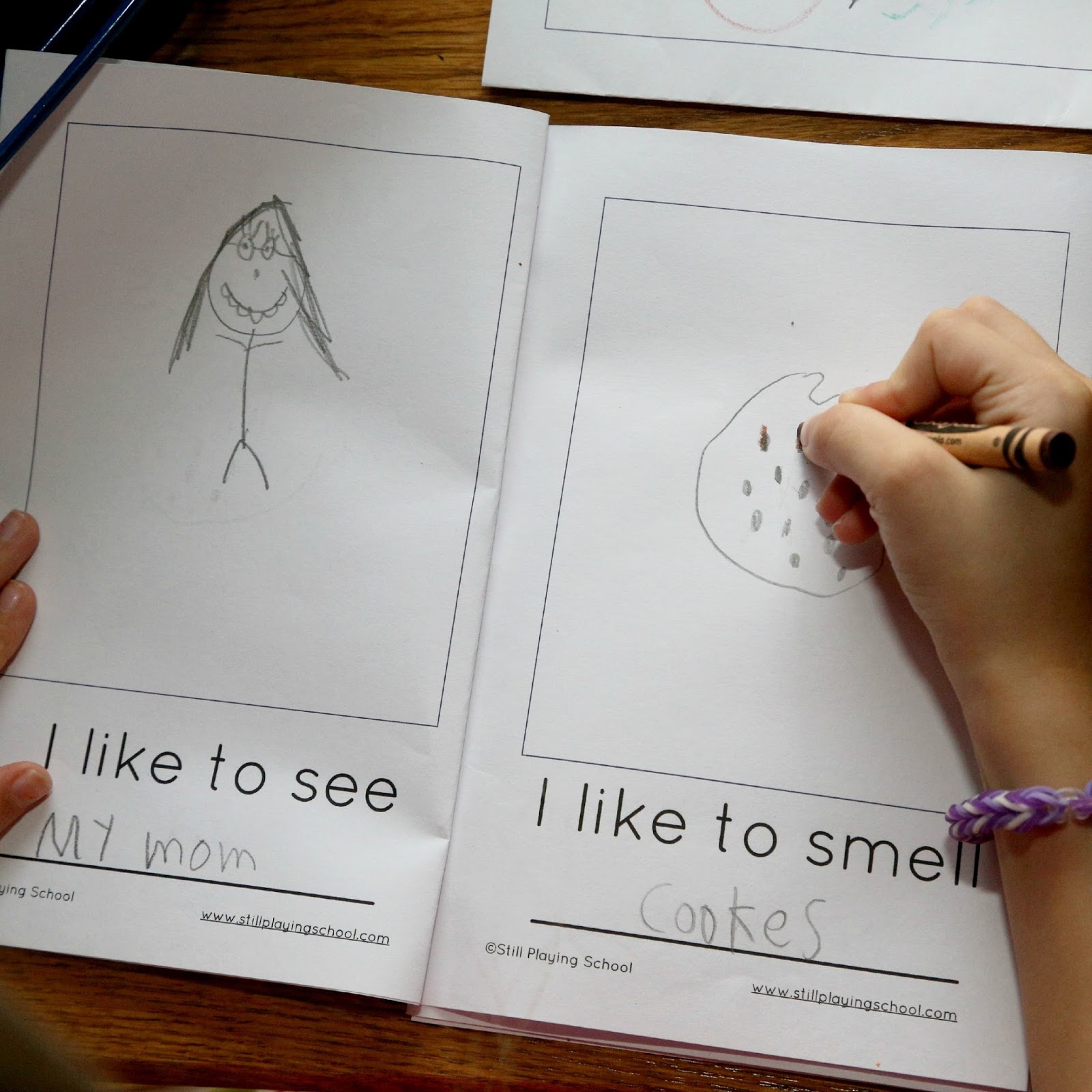 My Five Senses Book for Kids | Still Playing School