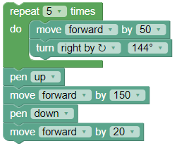 雲林SONG: Solutions to Blocky Game Turtle (Blockly 烏龜遊戲參考解法)
