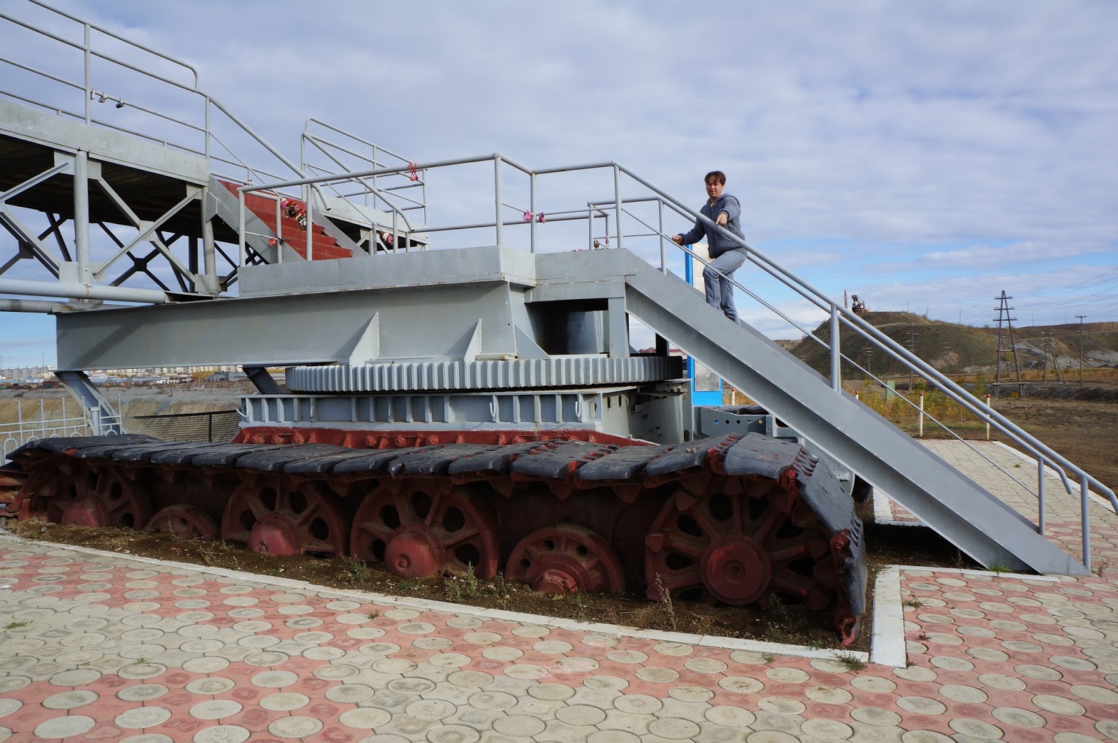 Christine & Filiep on a trip.: 5.3 LENSK - YAKUTSK (Eastern Siberia).