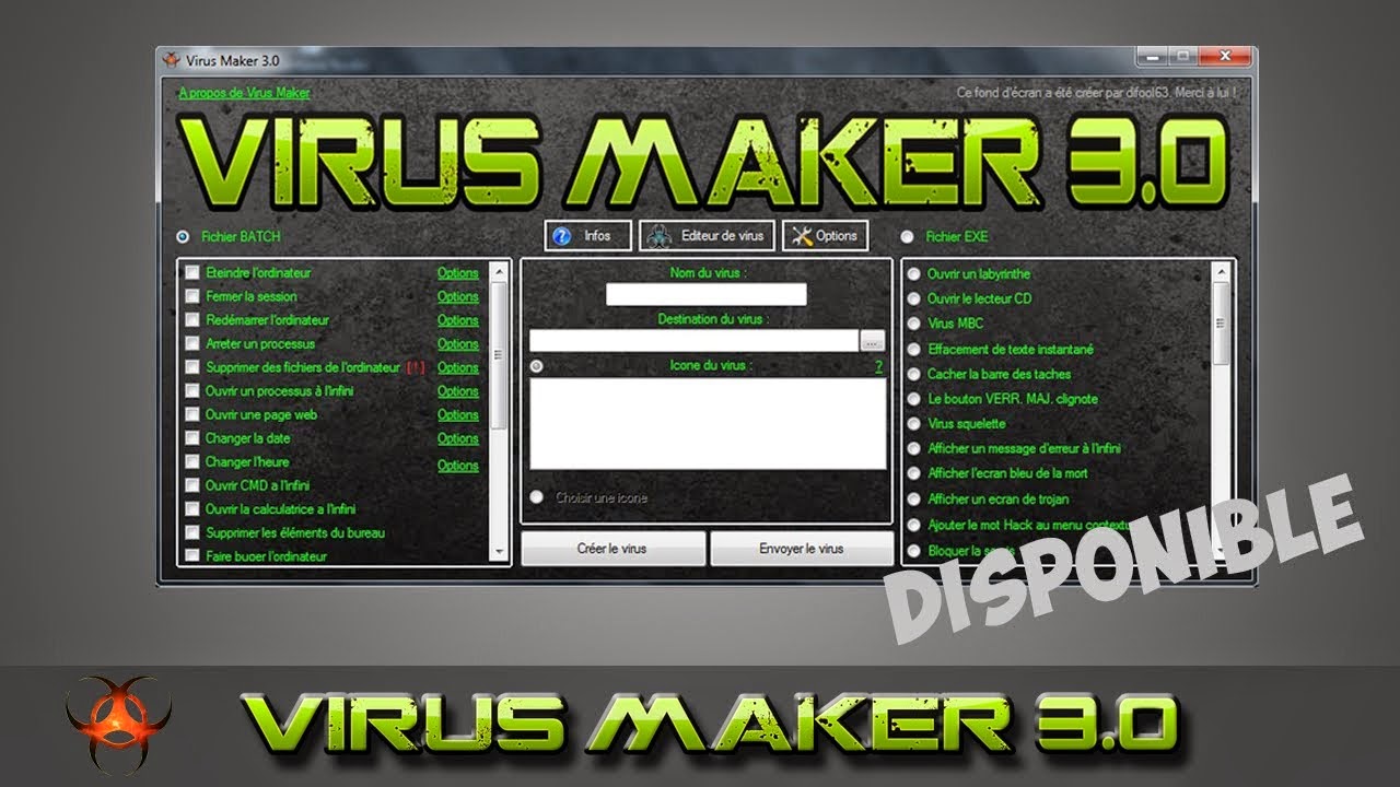 Zull Hacker Link [ SEGERI ]: Software Virus Maker (Pembuat Virus)
