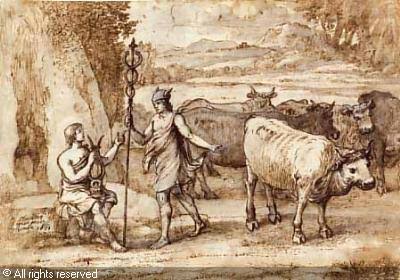 Greek Mythology : Hermes’ Cattle Theft