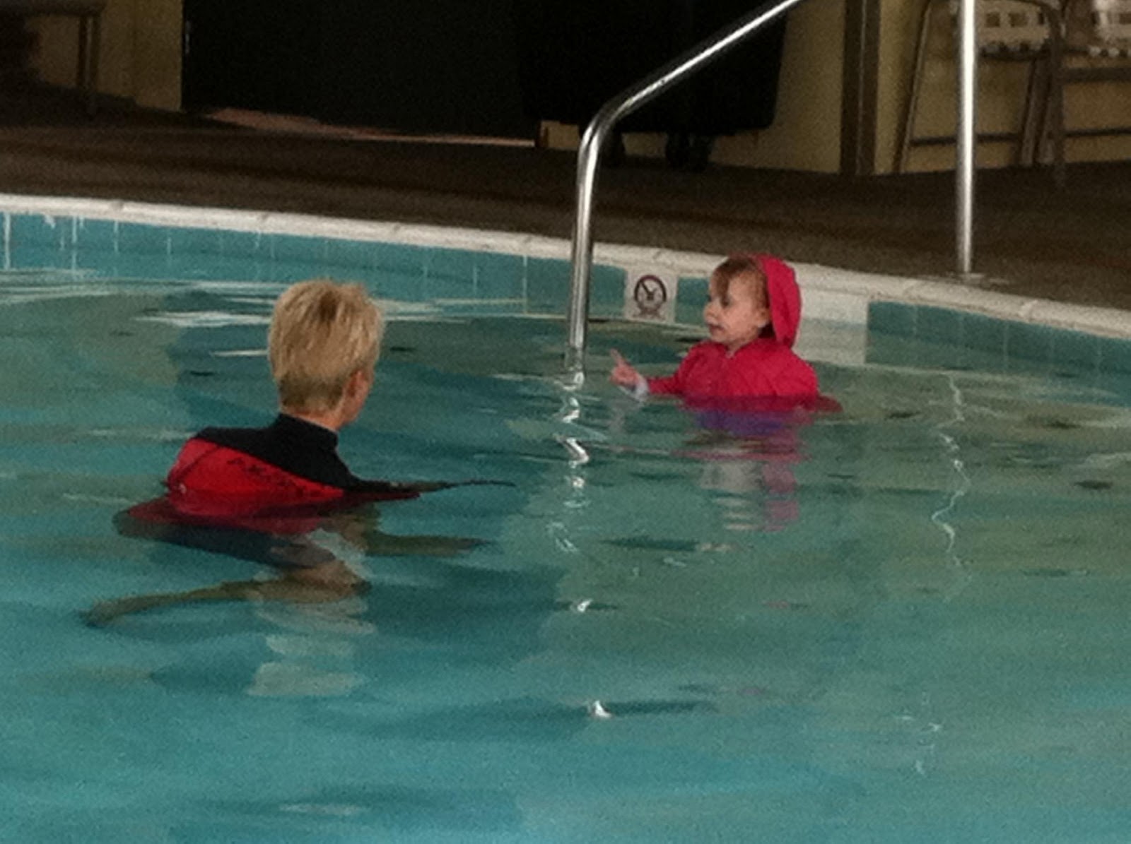 The Kaiser Girls and Daddy: Infant Rescue Swimming