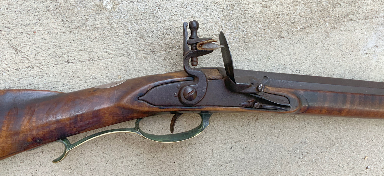 Contemporary Makers: FOR SALE: SIGNED ANTIQUE "Peter Angstadt" LONG RIFLE