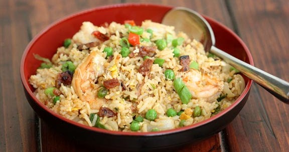 My Kitchen Snippets: Pork Jerky/Bak Kua and Shrimp Fried Rice