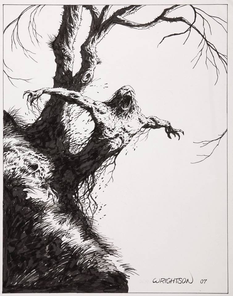 Why Not: A Blog: BERNIE WRIGHTSON: The Horror of it All