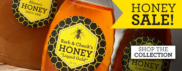 Colorful Adhesive Canning Jar Labels SALE On Custom Honey Labels Colorful Adhesive Canning Jar Labels SALE On Custom Honey Labels