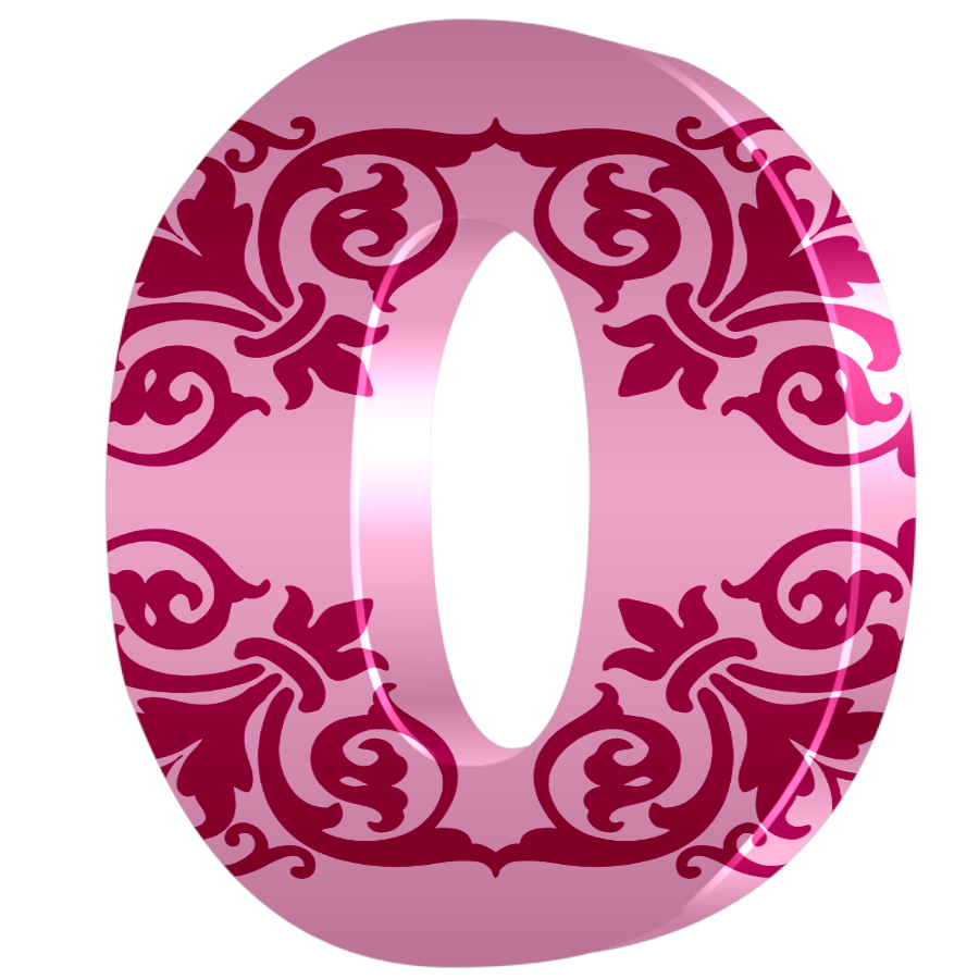 M. Michielin Alphabets: SOFT PINK AND WINE DAMASK ALPHABET, ICONS AND ...