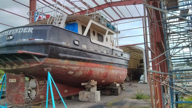 Carlz Boats: Former U.S. Army T-Boat PATHFINDER T-509