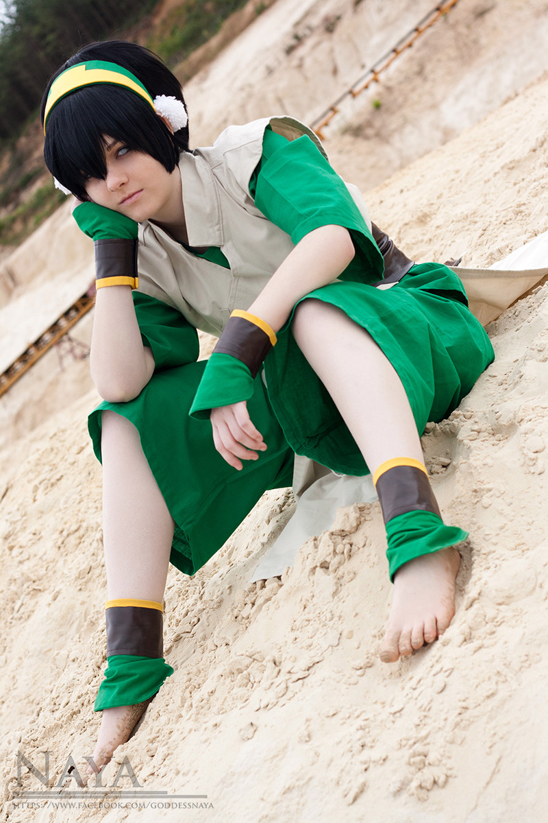 Anime Feet: Cosplay-o-ween: Toph Bei Fong (Avatar the Last Airbender)