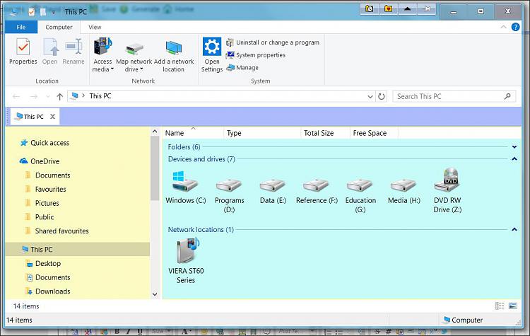 Pasang Background Pada Explorer Windows 10 - Kumpulan Tutorial