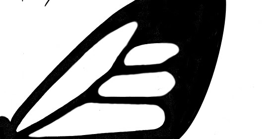 Free Printable Butterfly Silhouette Template