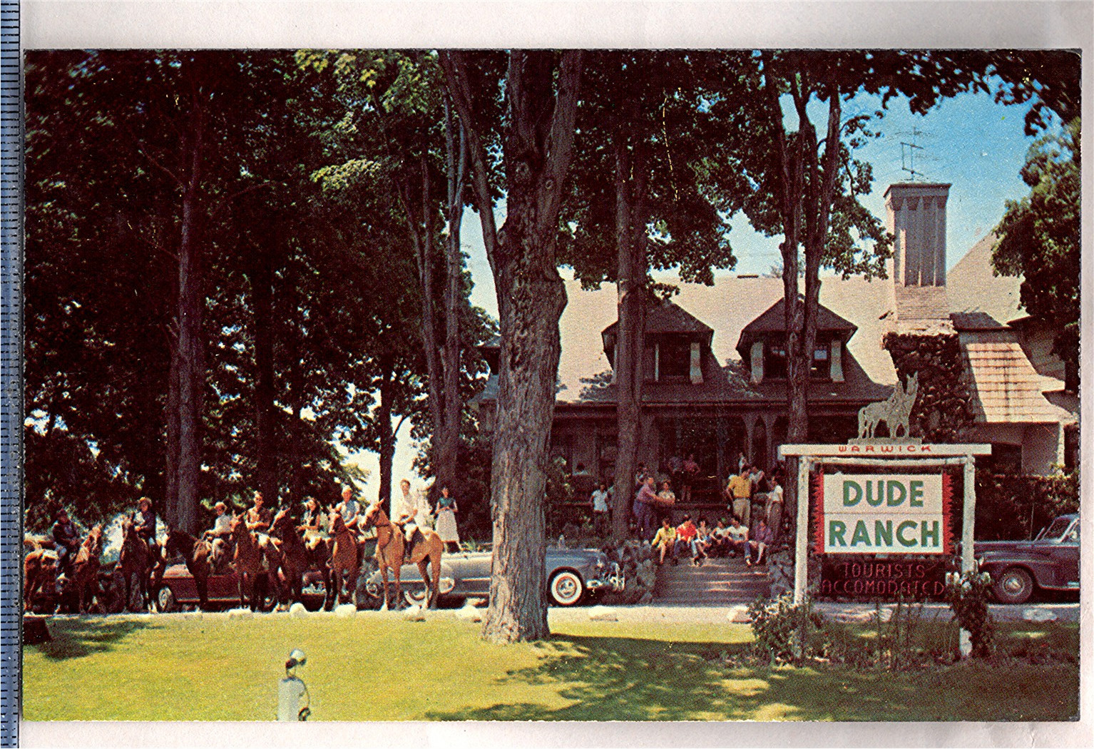 Images of Warwick New York: Dude Ranch c.1952