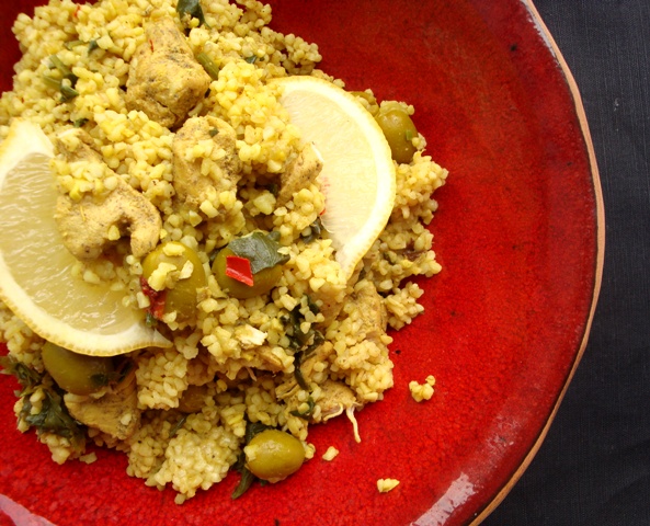 Anita, bulgurs ar vistu | home made