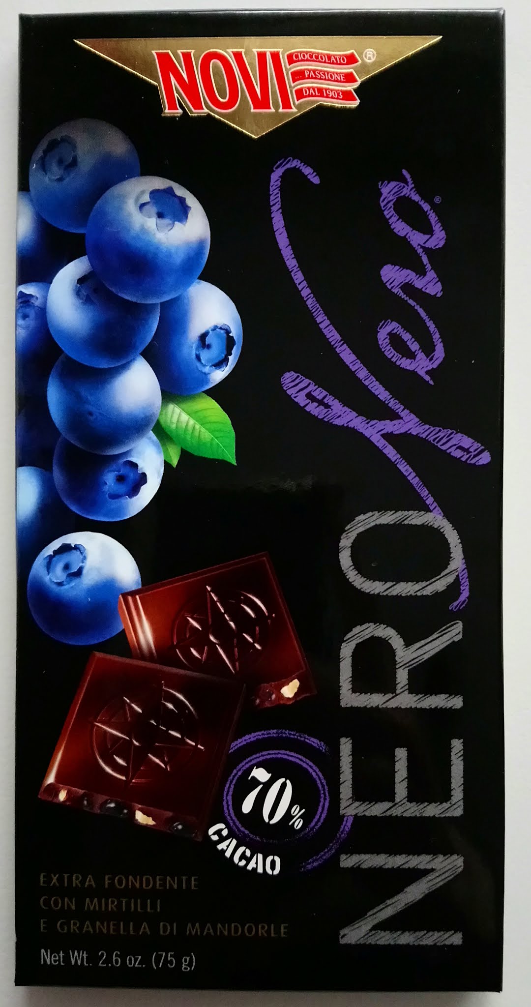 Chwile zasłodzenia: Novi Nero Nero 70% Extra Bitter chocolate with ...